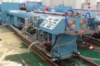 China Conical PVC Plastic Extrusion Machine Doube Screw Design for sale