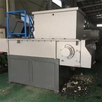 China PLC Control Single Shaft Machine , Industrial Plastic Shredder For Waste Pipe for sale
