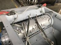 China PLC Control Single Shaft Machine , Industrial Plastic Shredder For Waste Pipe for sale