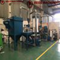 China PET Plastic Pulverizer Machine Strong Wear Resistance With Disc Blades Grinding for sale