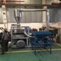 China PET Plastic Pulverizer Machine Strong Wear Resistance With Disc Blades Grinding for sale