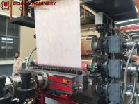 China PLC Control PVC Plastic Sheet Production Line With Electric - Magnetic Heater for sale