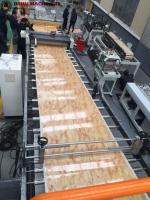 China PLC Control PVC Plastic Sheet Production Line With Electric - Magnetic Heater for sale