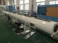 China PLC Control HDPE / PE Pipe Production Line 2.2KW Cutter Power 12 Months Warranty for sale