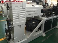 China UPVC CPVC OPVC Conical Twin Screw Extruder With Internationally renowned brand PLC for sale