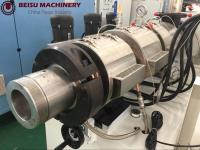 China UPVC CPVC OPVC Conical Twin Screw Extruder With Internationally renowned brand PLC for sale