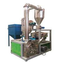 China 500kg/H 10mm LDPE LLDPE Pe Pulverizer With Disc Blade for sale