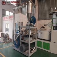 China 500kg/H 10mm LDPE LLDPE Pe Pulverizer With Disc Blade for sale