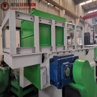 China 55kw Automatic Single Shaft Shredder For Larger Diameter Pipe Tanks for sale