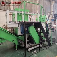 China 55kw Automatic Single Shaft Shredder For Larger Diameter Pipe Tanks for sale