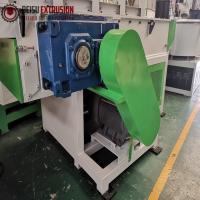China 630mm PVC HDPE Pipe Plastic Shredder Machine With Magnetic Separator Conveyor Belt for sale