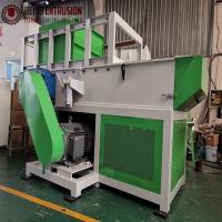 China 630mm PVC HDPE Pipe Plastic Shredder Machine With Magnetic Separator Conveyor Belt for sale