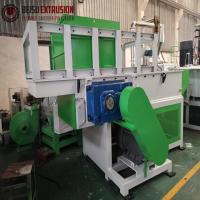 China 630mm PVC HDPE Pipe Plastic Shredder Machine With Magnetic Separator Conveyor Belt for sale
