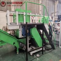 China Movement Plastic Single Shaft Shredder Machine For PE HDPE LDPE Tanks Pallets for sale
