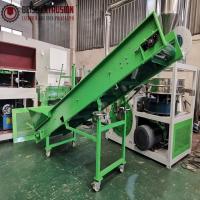 China Movement Plastic Single Shaft Shredder Machine For PE HDPE LDPE Tanks Pallets for sale