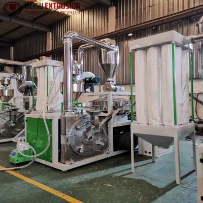 China 20mesh Internationally renowned brand PE Pulverizer Machine With Water Chiller Cooling System for sale