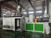 China Hot Die 37Kw Twin Screw Extruder Plastic Pelletizing Making Machine With Knife Cutting for sale