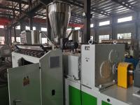 China Hot Die 37Kw Twin Screw Extruder Plastic Pelletizing Making Machine With Knife Cutting for sale