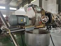 China Hot Die 37Kw Twin Screw Extruder Plastic Pelletizing Making Machine With Knife Cutting for sale