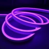 China RGBW 12V LED Neon Flex Light , LED Silicone Neon Strips 7mm X 14mm For Wedding for sale