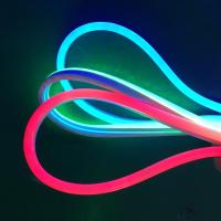 China 6mm 8mm Silicone LED Neon Light rope DC12V RGB Waterproof IP67 for sale