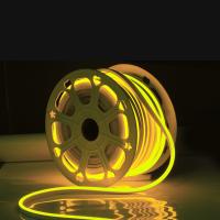 China 10mm LED Neon Flex Light , RGB 12V Silicone LED Neon Rope Light for sale