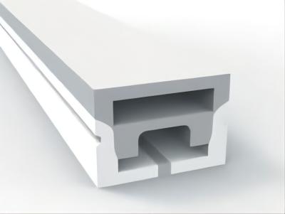 China Recessed Mounted LED Silicone Tube IP68 Waterproof Milky Clear Color for sale