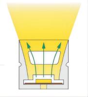 China Household Silicone Tubing For LED Lights Square Shape IP68 Waterproof for sale