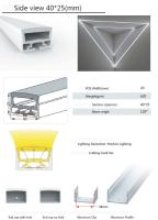 China Rubber LED Silicone Tube , LED Outdoor Profile 40×25mm For Lighting for sale