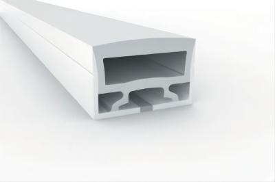 China Rubber LED Silicone Tube , LED Outdoor Profile 40×25mm For Lighting for sale