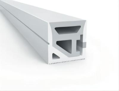 China Flexible Rubber Silicone Tubing For LED Lights Strips 20×20mm for sale