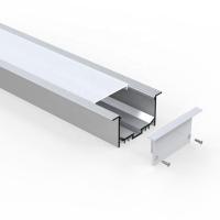 China 6063 Alloy Aluminium Profile For LED Strip Lighting , Anodized LED Light Profile for sale