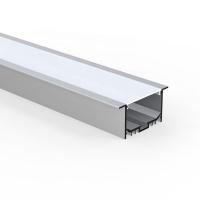 China 6063 Alloy Aluminium Profile For LED Strip Lighting , Anodized LED Light Profile for sale