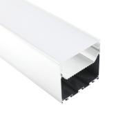 China 70×75mm Suspended LED Profile Channel Anodized Aluminium Alloy 6063 Material for sale