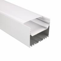 China 70×75mm Suspended LED Profile Channel Anodized Aluminium Alloy 6063 Material for sale