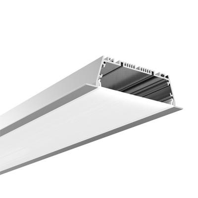 China Heat Dissipation Recessed LED Strip Lighting Channel Oblong 110×35mm for sale