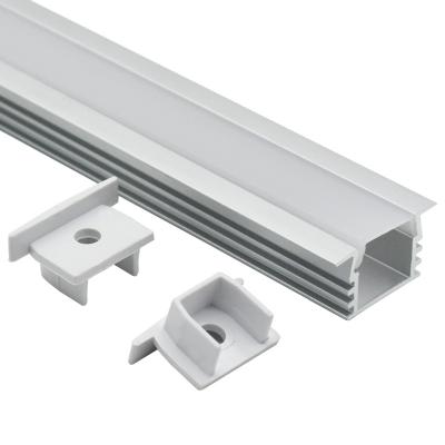 China 16x12mm Recessed LED Strip Lighting For Plasterboard aluminum Material for sale