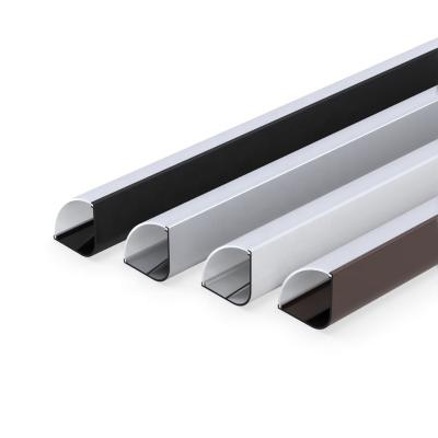China Surface Mounted LED Corner Channel , LED Strip Diffuser Corner 30×30mm For Kitchen for sale