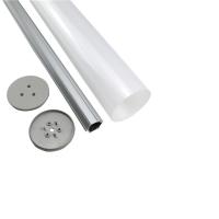 China Round Aluminum Suspended LED Profile 40mm 50mm 60mm Diameter for sale
