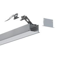 China 50x35mm LED Drywall Channel , Silver Aluminium Profile For LED Lighting Strip for sale