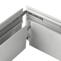 China Aluminum Alloy 6063 Suspended LED Profile For Office School Residential Lighting for sale