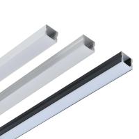 China Extrusion Surface Mounted LED Profile Plastic Aluminum 6063 T5 Material for sale