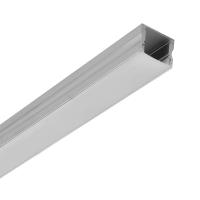 China Extrusion Surface Mounted LED Profile Plastic Aluminum 6063 T5 Material for sale