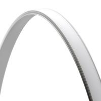 China Channel Bendable LED Strip Light Aluminum Profile With Anodized Painting for sale