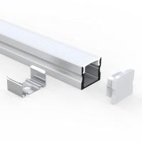 China 6063 Alloy Surface Mounted Aluminium LED Profile ROHS certificate for sale