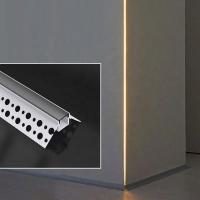China Trimless Drywall Plasterboard LED Profile For LED Strip Aluminum Alloy Material for sale