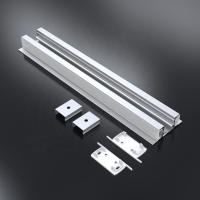China Anodizing LED Strip Light Aluminium Extrusion Extruded Silver black color for sale