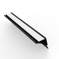 China Surface Mounted Plasterboard LED Profile , Anodized LED Extruded Aluminum Channel for sale