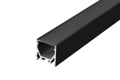 China Modern Indoor Surface Mounted LED Profile 25mmx25mm For LED light diffuser for sale