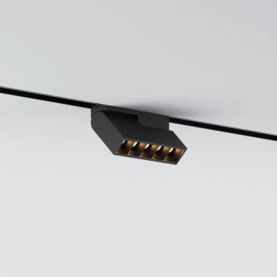 China Magnetic Recessed Track Light Rail Round 48V 16mm For Linear Light for sale